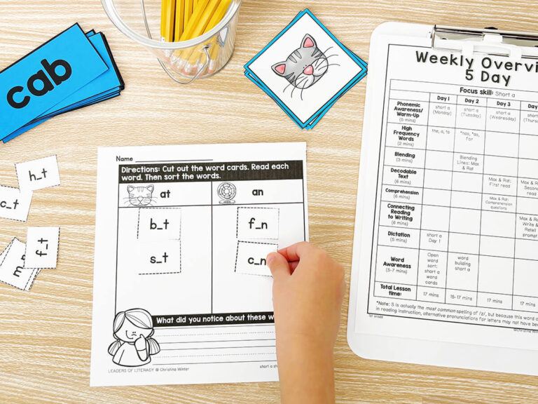 Free Resources for Small Group Instruction - Lead in Literacy ...