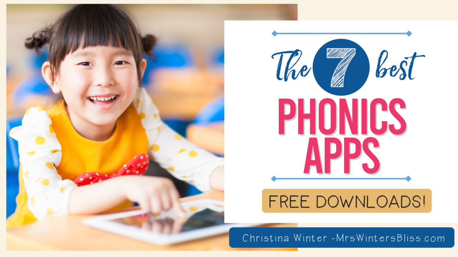 The 7 Best Phonics Apps for Kids - Lead in Literacy - Resources For ...