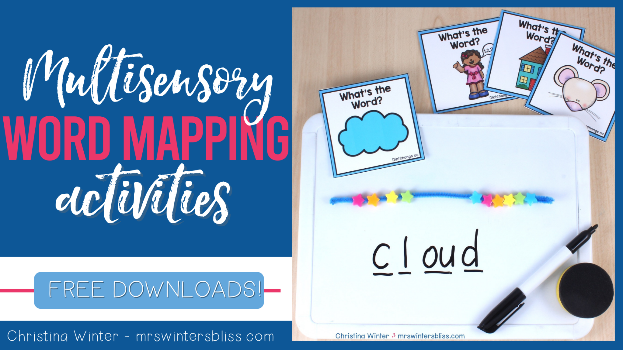 Multisensory Word Mapping Activities - Lead in Literacy - Resources For ...