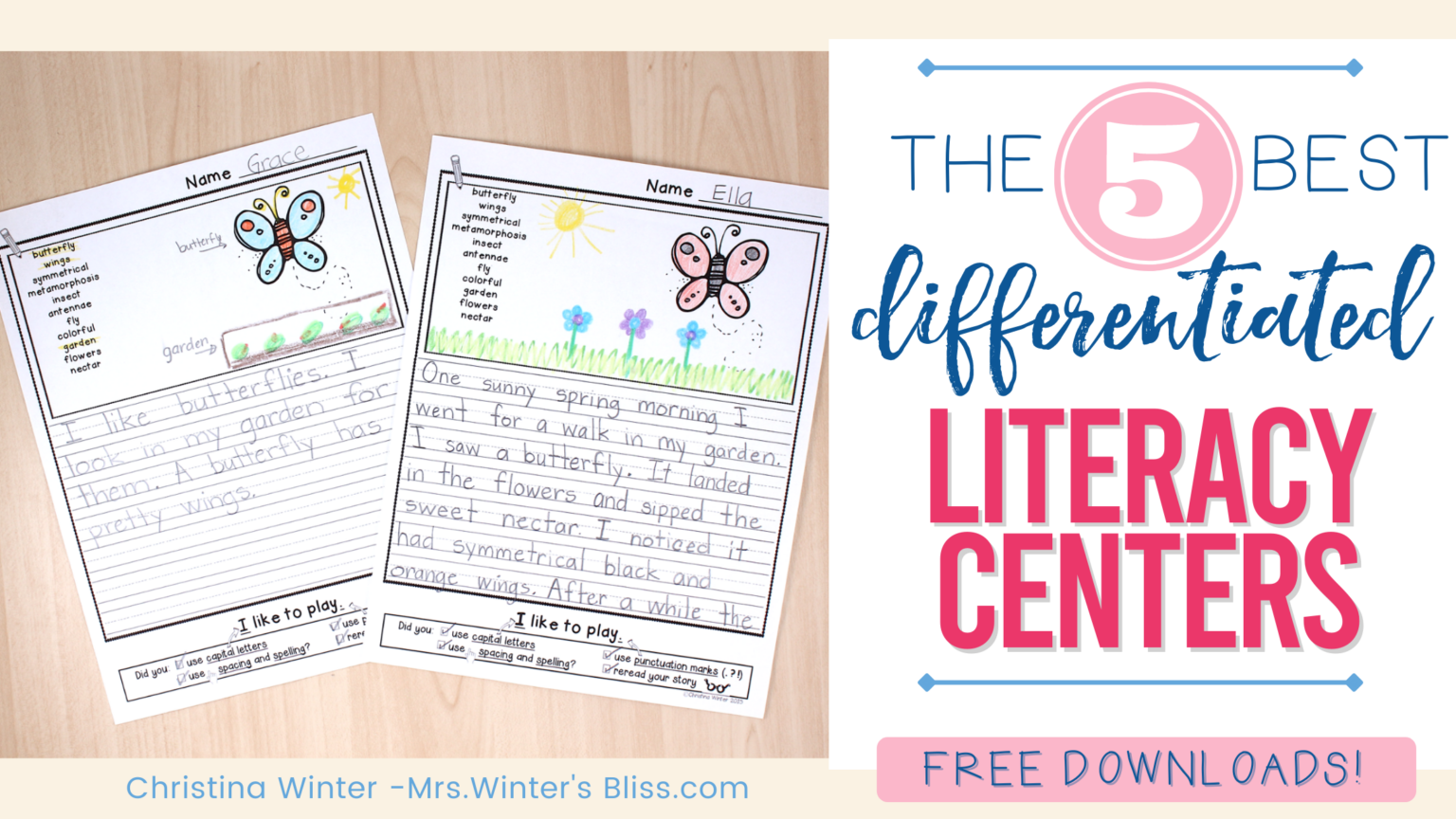 The 5 Best Differentiated Literacy Centers - Lead in Literacy ...