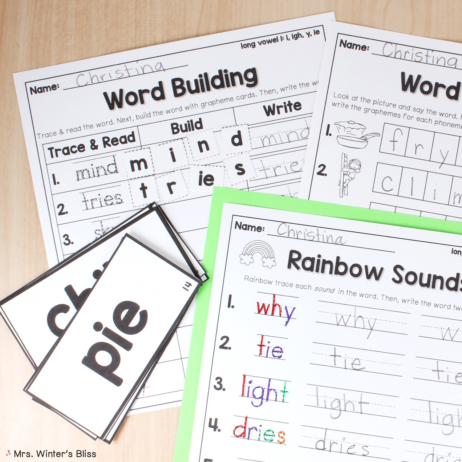 Weekly Word Study Units for K-3 - Lead in Literacy - Resources For ...