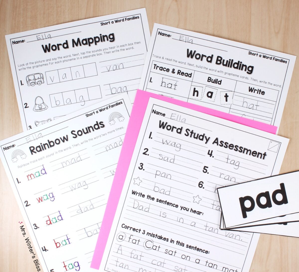 Weekly Word Study Units for K-3 - Lead in Literacy - Resources For ...
