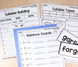 Weekly Word Study Units for K-3 - Lead in Literacy - Resources For ...