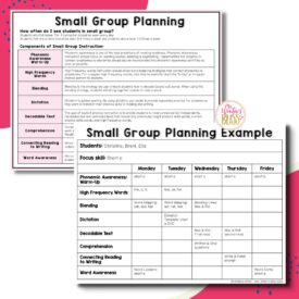 The 90 Min Literacy Block: Small Group Instruction - Lead in Literacy ...