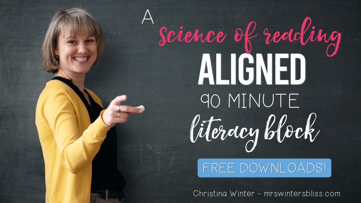 The 90-Minute Literacy Block Schedule Aligned to SoR - Lead in Literacy ...