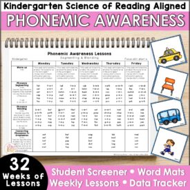Phonemic Awareness Lesson Plans for Kindergarten and First Grade - Lead ...