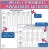 Kindergarten & 1st Grade Phonemic Awareness Yearlong Curriculum ...