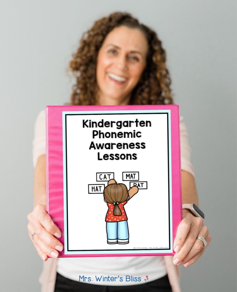 Phonemic Awareness Lesson Plans for Kindergarten and First Grade - Lead ...