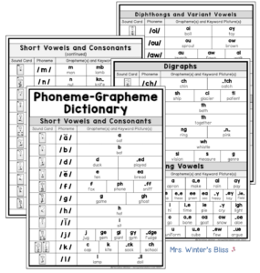 The 44 Phonemes in English - Lead in Literacy - Resources For ...