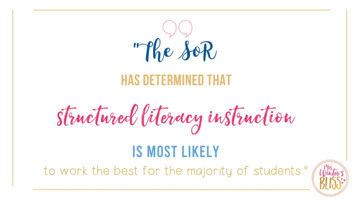 The Science of Reading: How to Get Started - Lead in Literacy ...