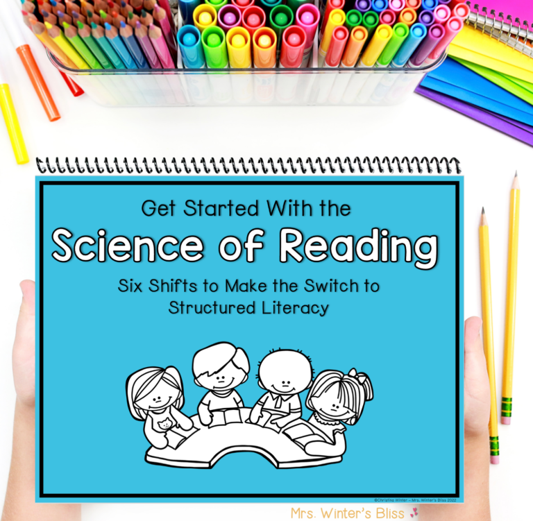 The Science of Reading: How to Get Started - Lead in Literacy ...