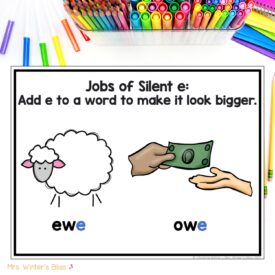 The 8 Jobs of Silent e - Lead in Literacy - Resources For Kindergarten ...