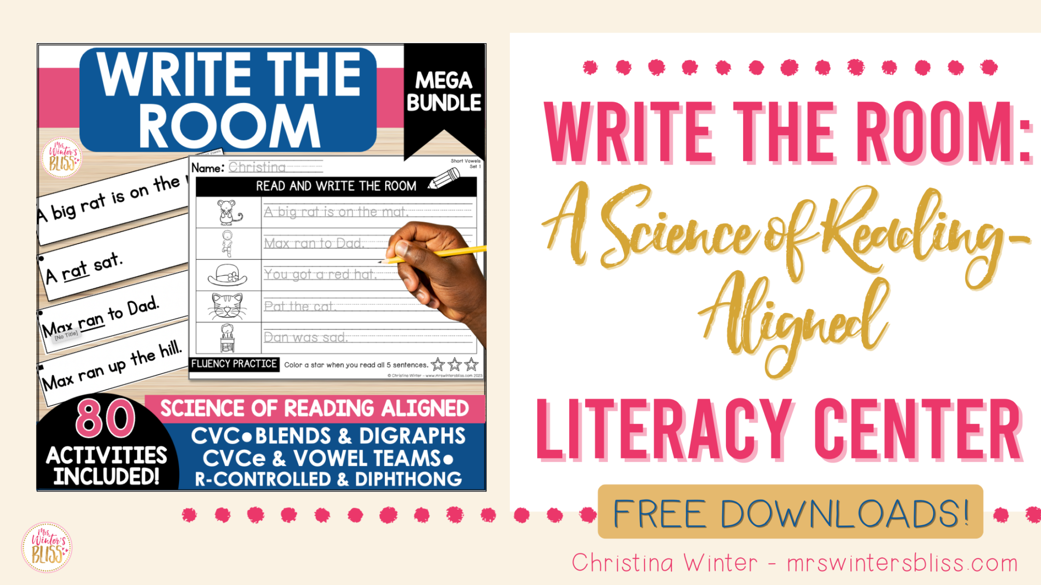 Write the Room: A Science of Reading-Aligned Literacy Center - Lead in ...