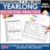 FREE Dictation Practice Activities for K-2 Students - Lead in Literacy ...
