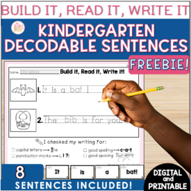Writing Archives - Lead in Literacy - Resources For Kindergarten, 1st ...