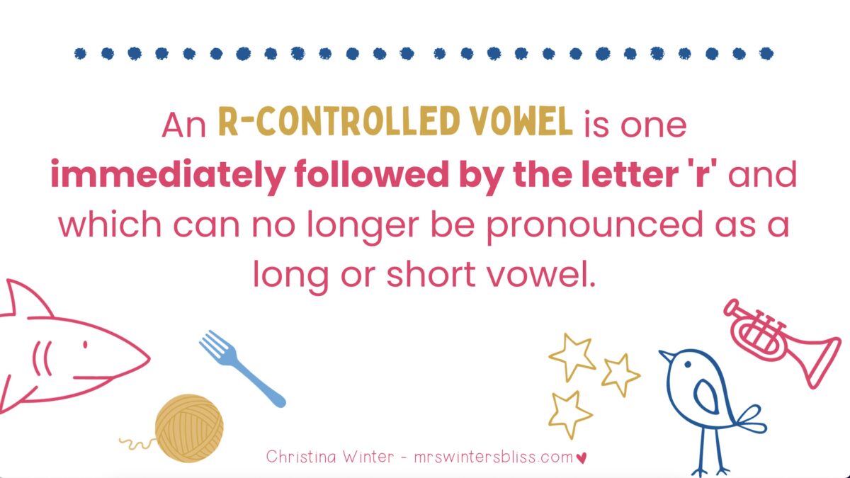 How to Teach R-Controlled Vowels - Lead in Literacy - Resources For Kindergarten, 1st & 2nd Grade