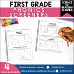 A Guide to Quick Phonics Screeners and Assessments - Lead in Literacy ...