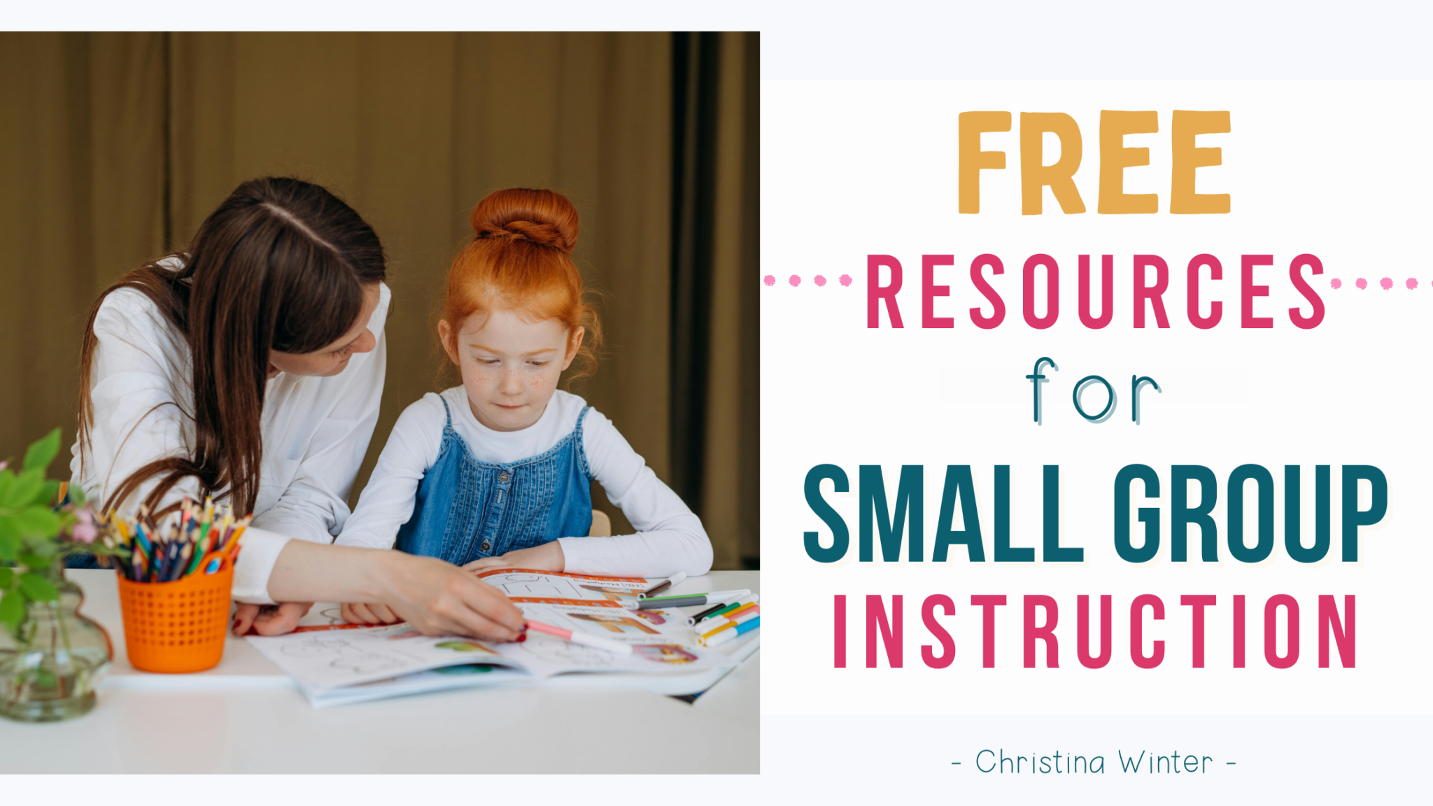 Free Resources for Small Group Instruction - Lead in Literacy ...
