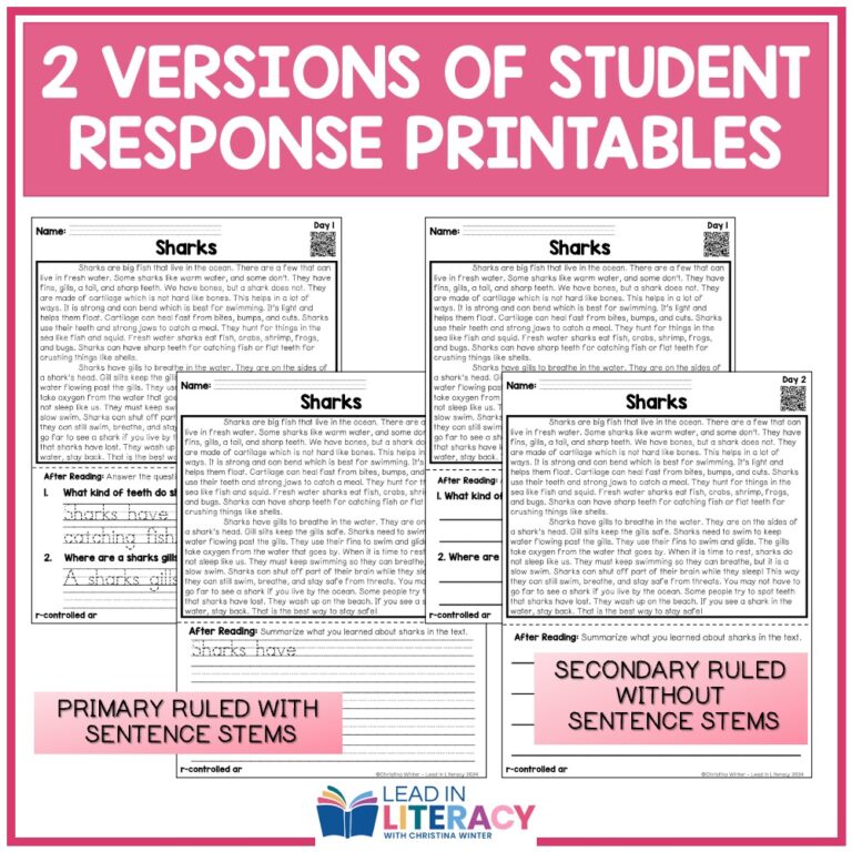 Non-Fiction Decodable Readers - Lead in Literacy - Resources For ...