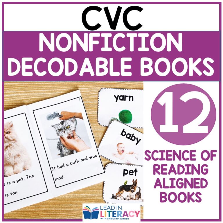 Shop - Lead in Literacy - Resources For Kindergarten, 1st & 2nd Grade