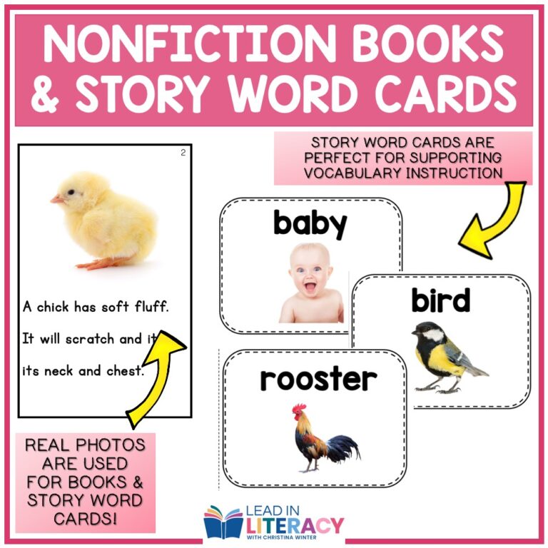 Non-Fiction Decodable Readers - Lead in Literacy - Resources For ...