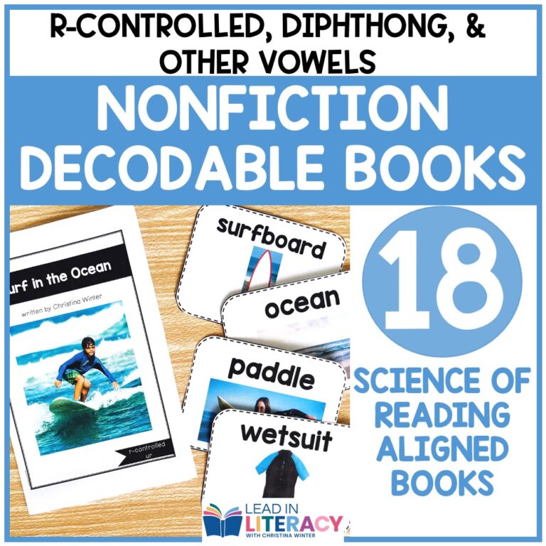 Shop - Lead in Literacy - Resources For Kindergarten, 1st & 2nd Grade