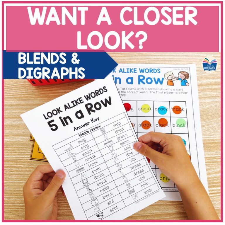 Look Alike Word Centers - Phonics Bingo Games Yearlong BUNDLE - Lead in ...