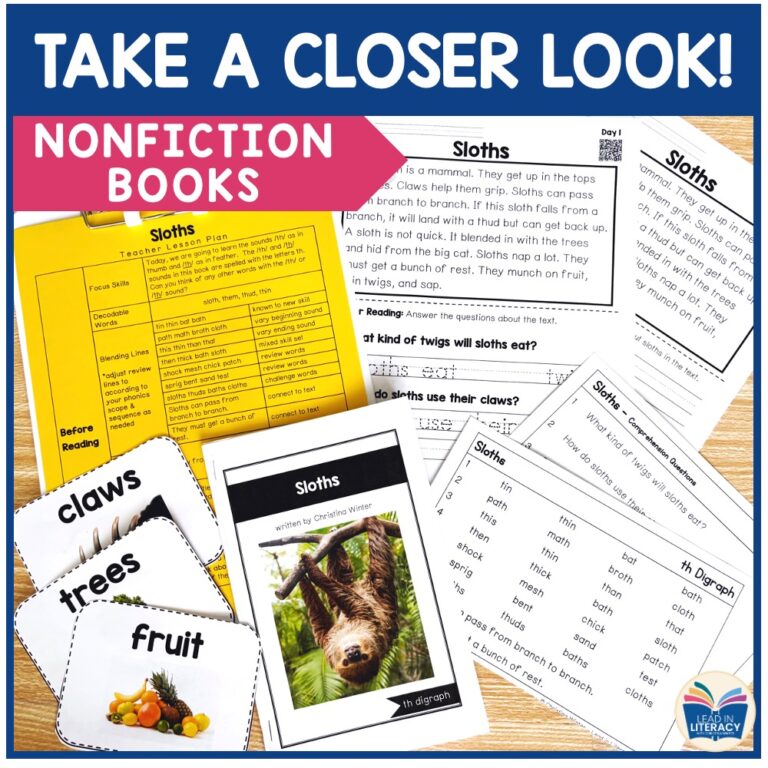 Fiction & Nonfiction Decodable Books with Lesson Plans MEGA BUNDLE ...