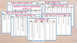 Long Vowel Activities For Beginning Readers - Lead in Literacy ...