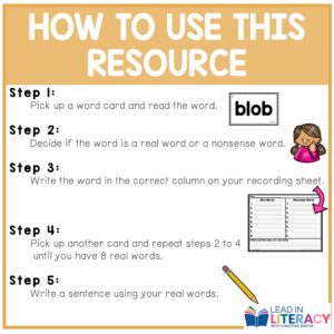 The Best Practice Activities for Blends and Digraphs - Lead in Literacy ...