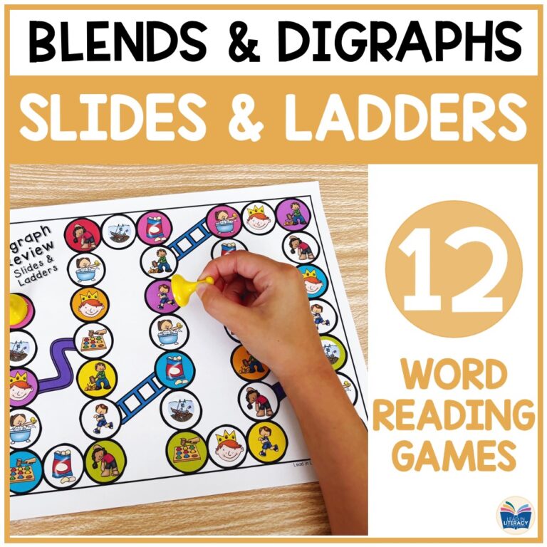 The Best Practice Activities for Blends and Digraphs - Lead in Literacy ...