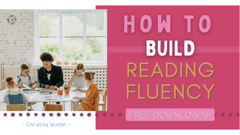 How to Build Reading Fluency - Lead in Literacy - Resources For ...