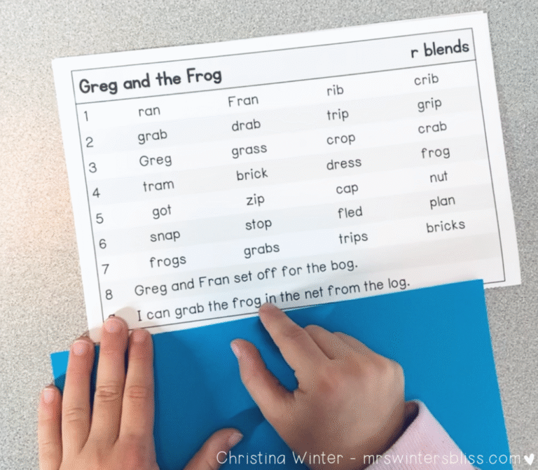 How to Teach Students to Blend Sounds and Words - Lead in Literacy ...